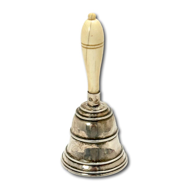 Fine Quality Circa 1973 Heavy Solid Cast Sterling Silver Dinner Bell by ...