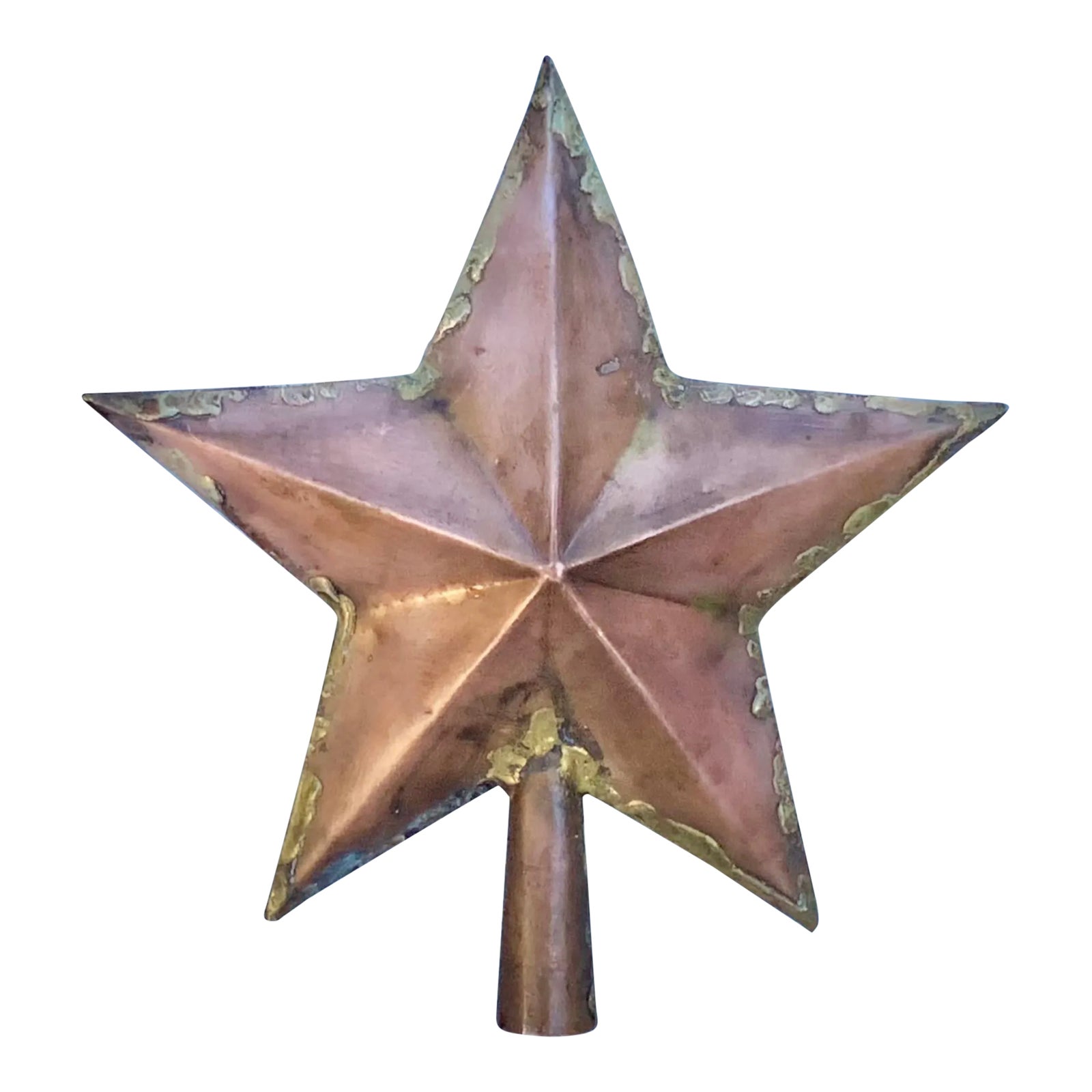 Vintage Christmas Tree Topper | Chairish