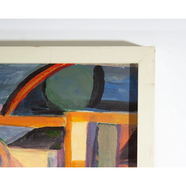 2011 “The Saint” Abstract Oil on Canvas Painting by Peter Bruning ...