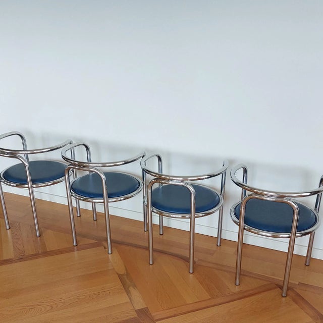 Locus Solus Dining Chairs by Gae Aulenti for Zanotta, 1964, Set of 4 ...