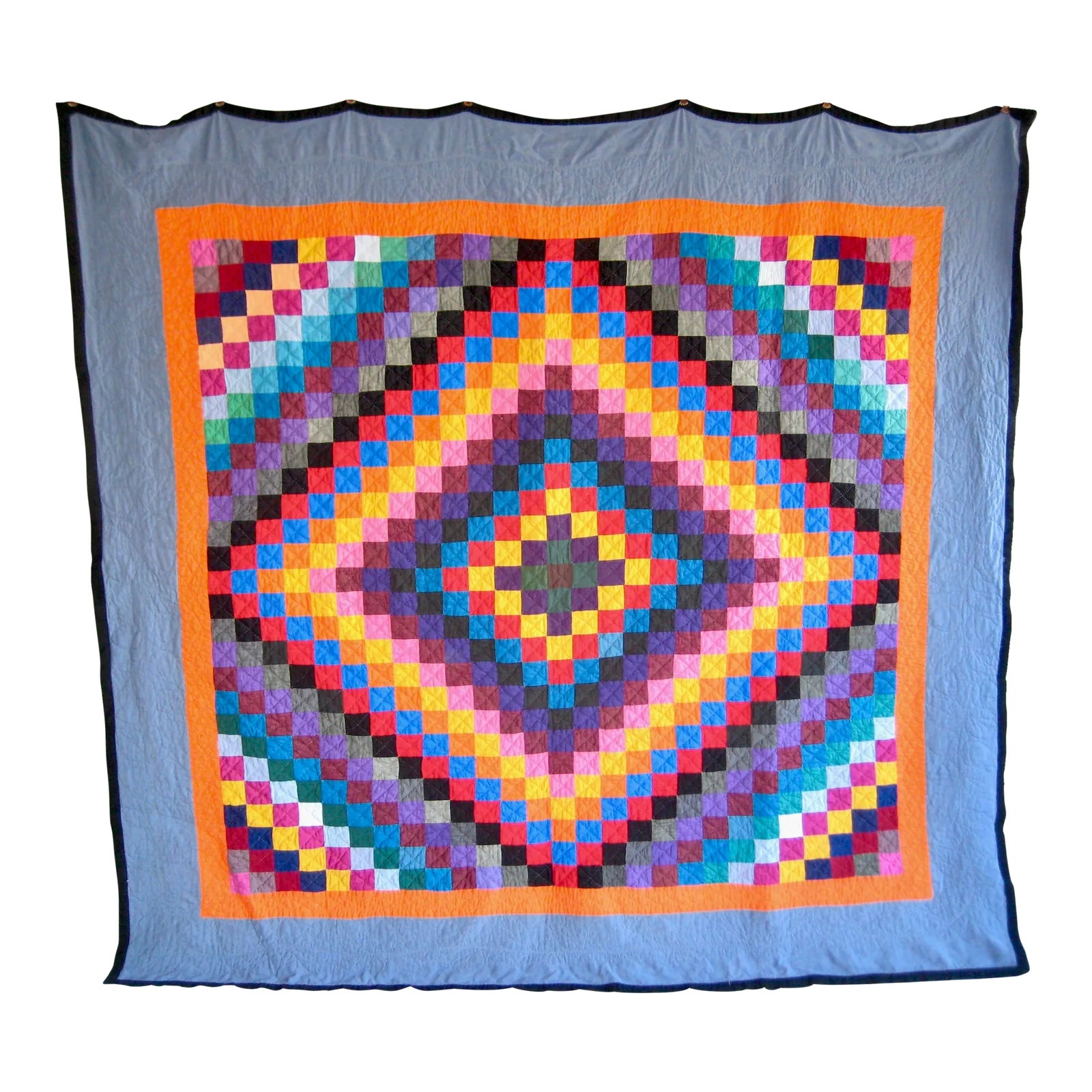 Mid -Century Amish Quilt | Chairish