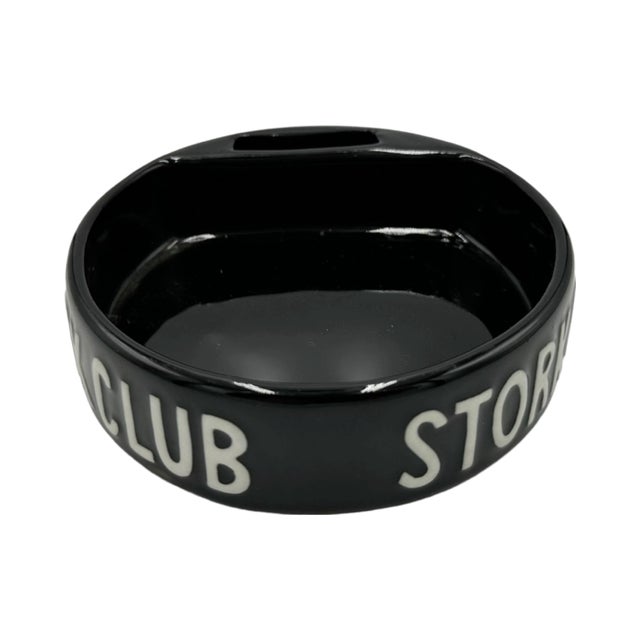 Vintage the Stork Club Nyc Nightclub Ashtray Matchbook Holder Black ...