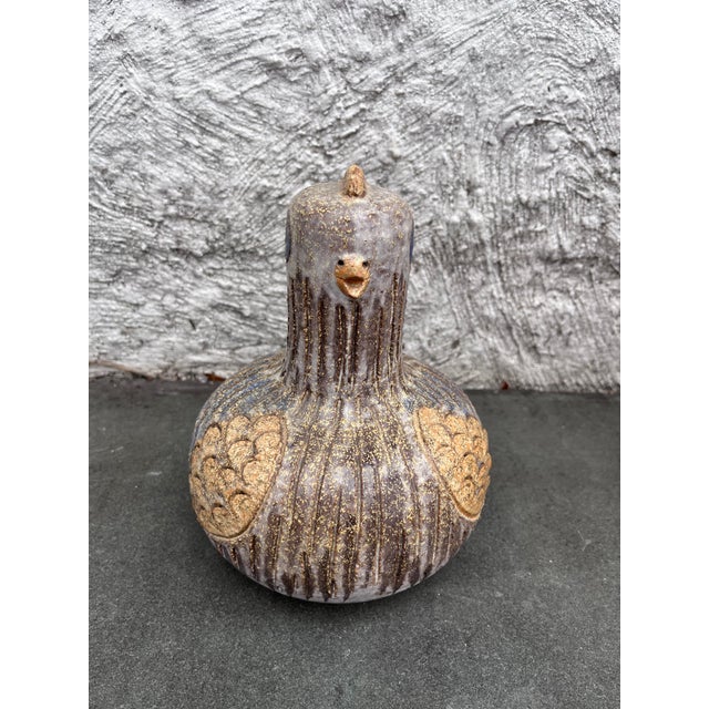 1970s Ceramic Pottery Chicken Bird Studio 4 Quattro Bitossi Aldo Londi ...