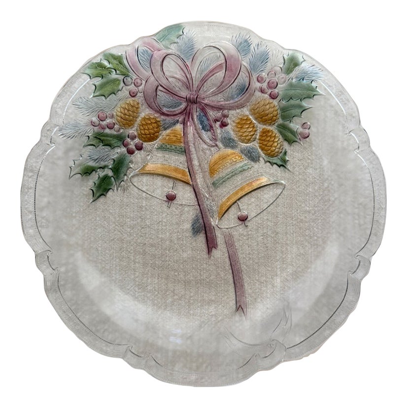 Vintage Mikasa Festive Bells Christmas Holiday Hosting Platter 14 3/4 ...