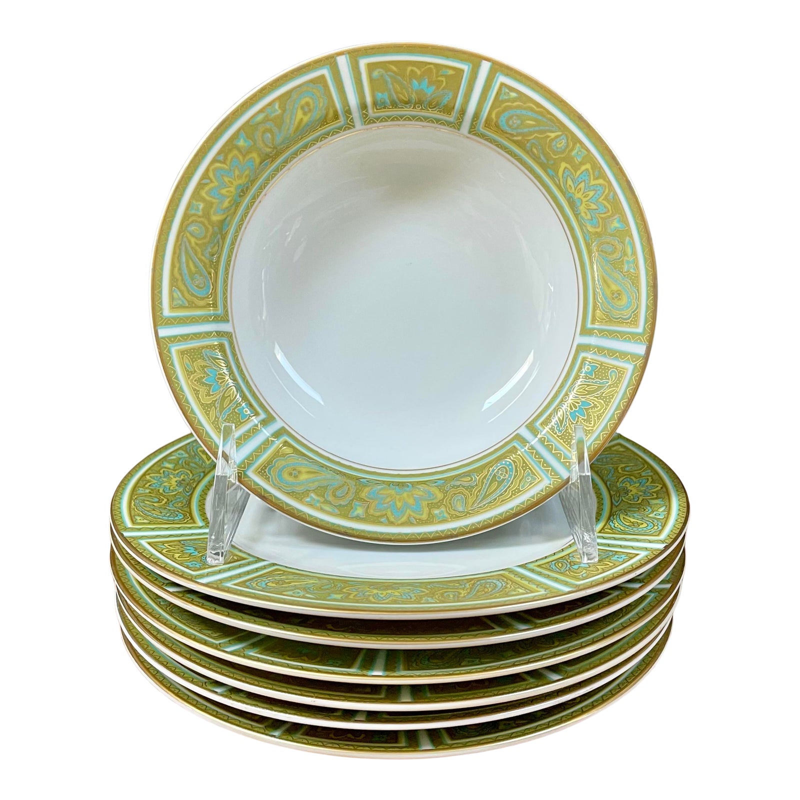 Vintage Sango ‘Villa Medici’ China Appetizer / Dessert Plates & Small ...