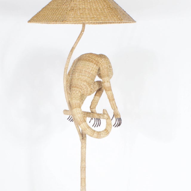 Mario Torres Monkey Floor Lamp | Chairish