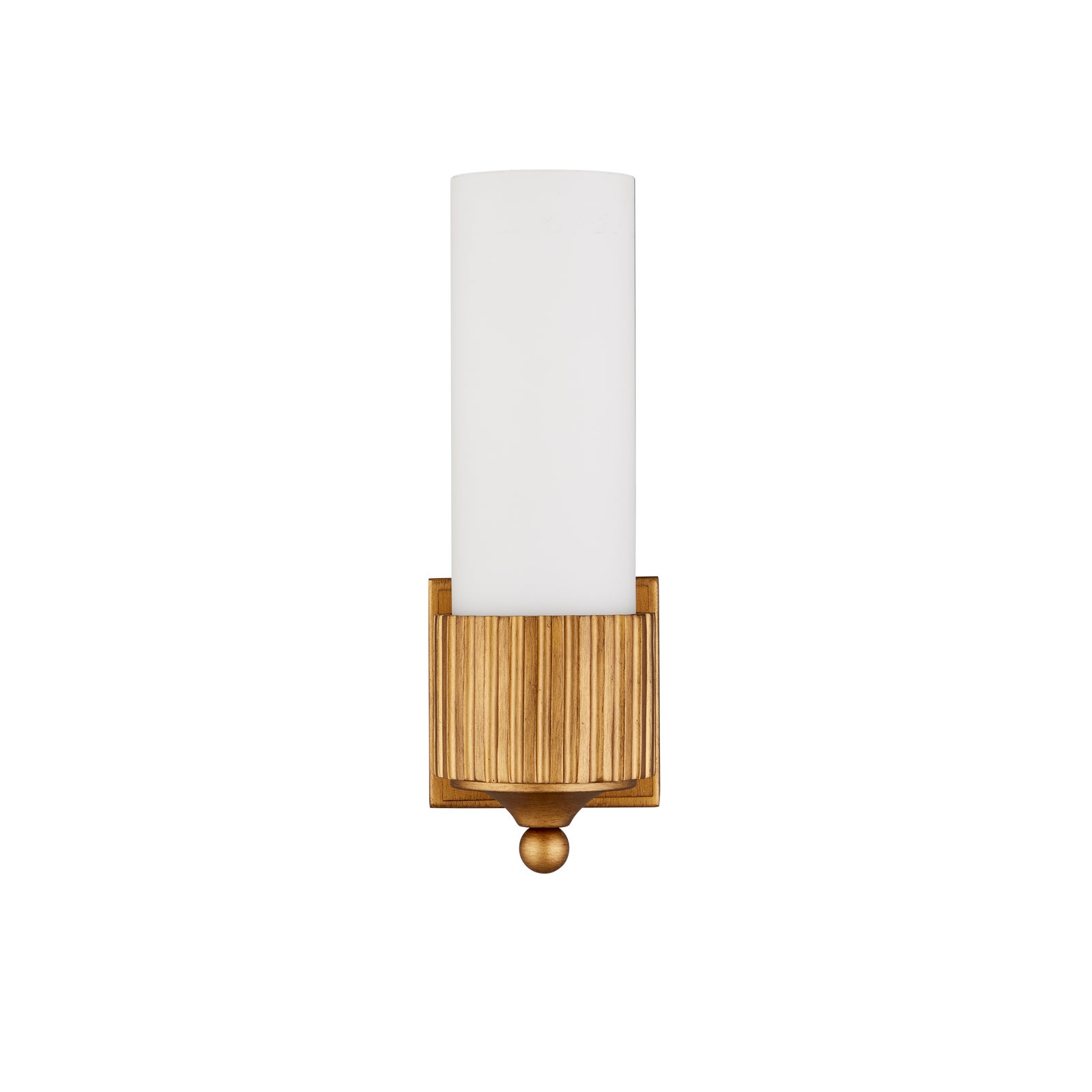 Currey & Company Bryce Gold Bath Wall Sconce | Chairish