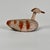 Antique Root Head Coot Duck Decoy in Pink, Primitive Folk Art Early ...