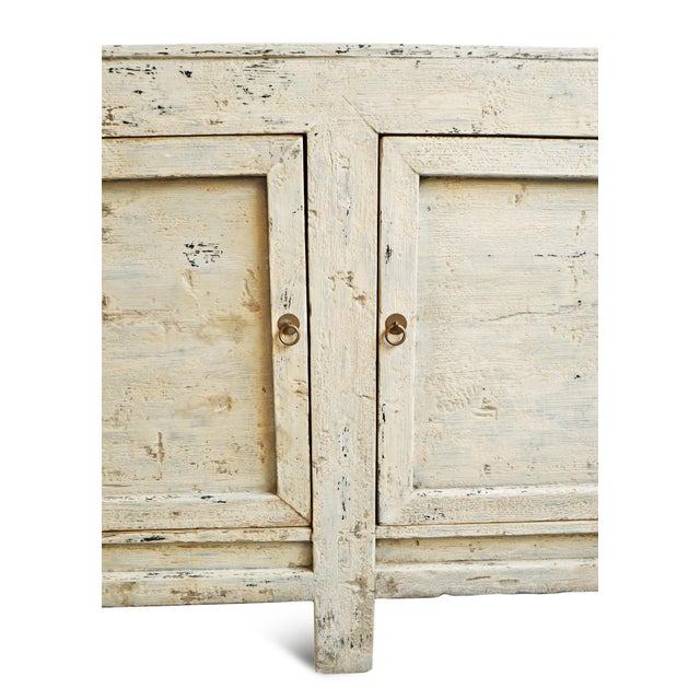 Mid 20th Century Vintage Ocean Washed Sideboard | Chairish