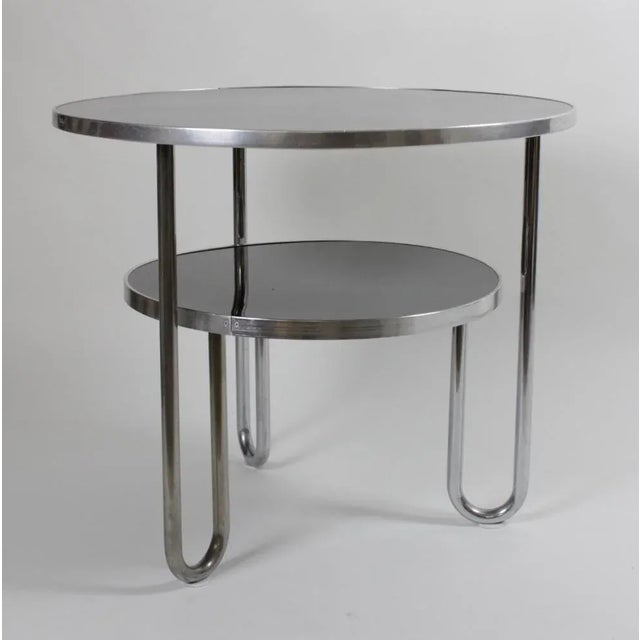 Bauhaus Loop Steel Tube Table from Mauser Werke Waldeck, 1950s | Chairish