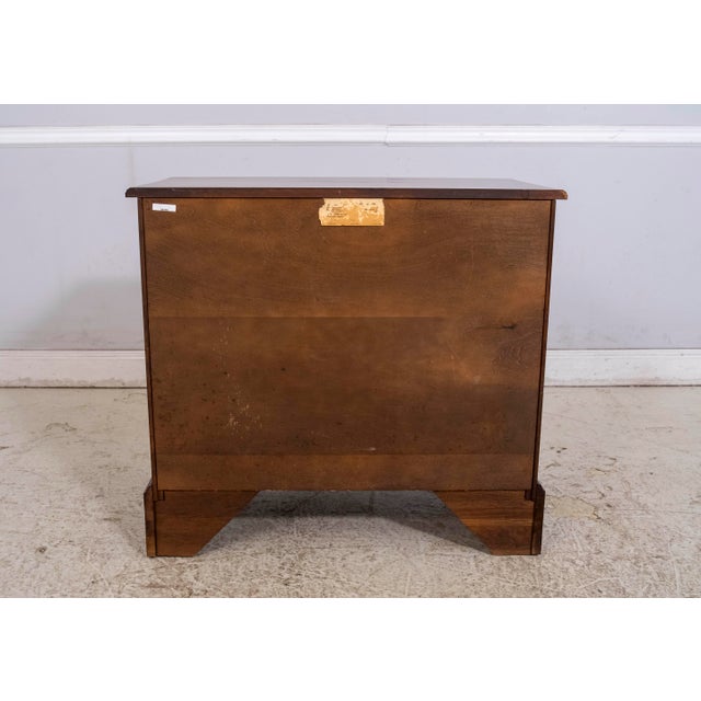 Henkel Harris Cherry 4 Drawer Bachelors Chest | Chairish