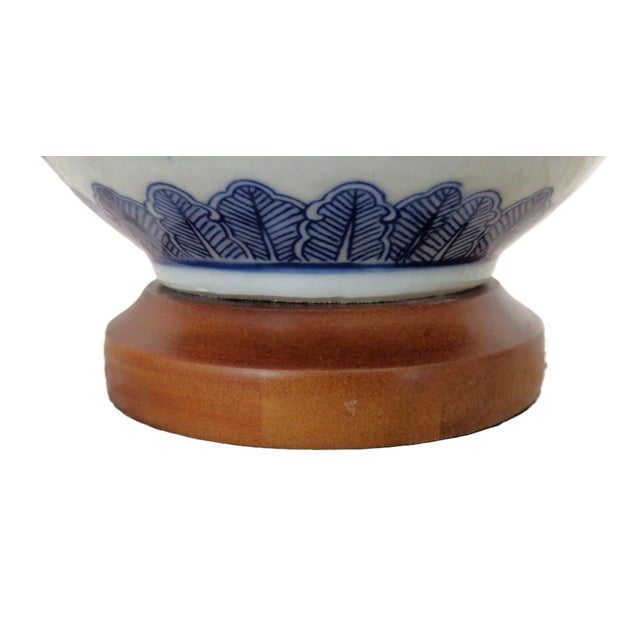 Petite Pair of Ralph Lauren Designer Chinoiserie Table Lamps Blue ...