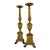 Pair of Mid 19th Century French Water Gilt Gold Candlesticks Prickets ...