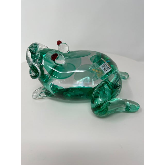Murano Glass Frog | Chairish