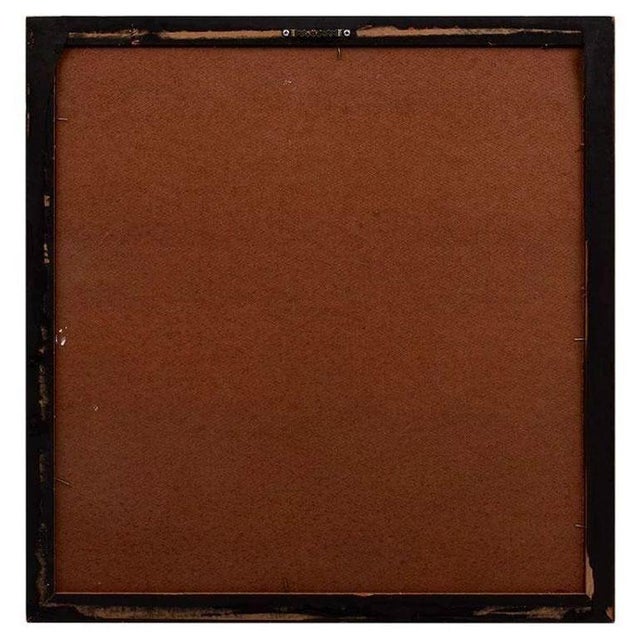 1950s S. C. Yuan Oil Painting on Board Seascape With Cypress, Framed ...