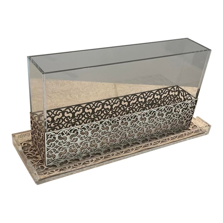 Fendi Vase With Tray | Chairish