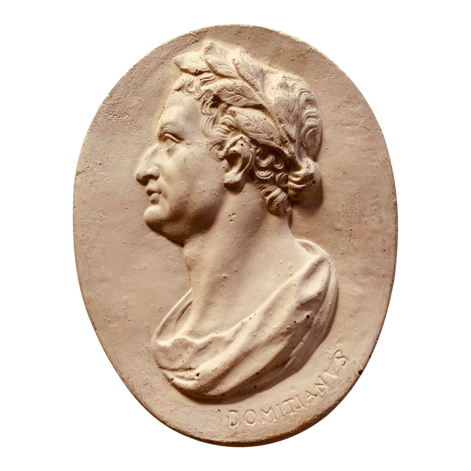 Mid 19th Century Grand Tour Intaglio of a Roman Emperor | Chairish