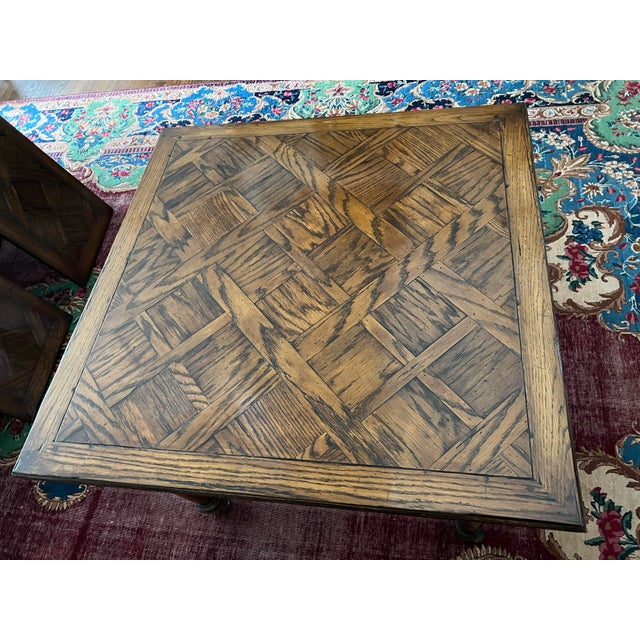 1980’s Guy Chaddock English Card Dining Table W/ 2 Leaves | Chairish
