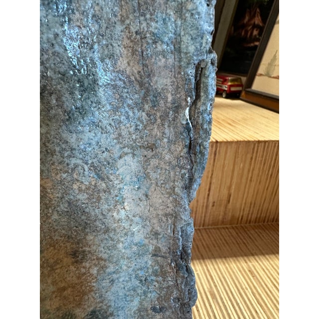 2000s Jeniffer Gale Allred Free Standing Studio Ceramic Vessel | Chairish