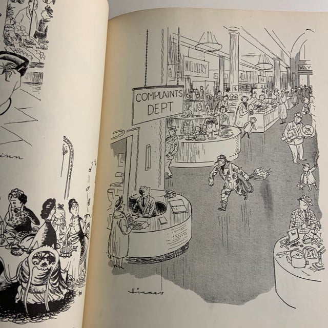 1952 Best Cartoons From Punch Book | Chairish