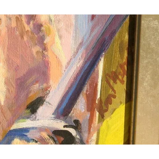 Ken Mabrey, Subway Riders, Painting | Chairish