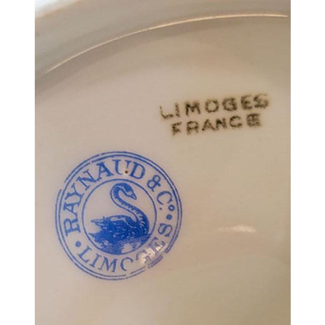 Vintage Limoges Raynaud Porcelain Dinnerware Set- 60 Pieces | Chairish