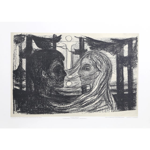 Edvard Munch, Attraction Ii, Poster | Chairish