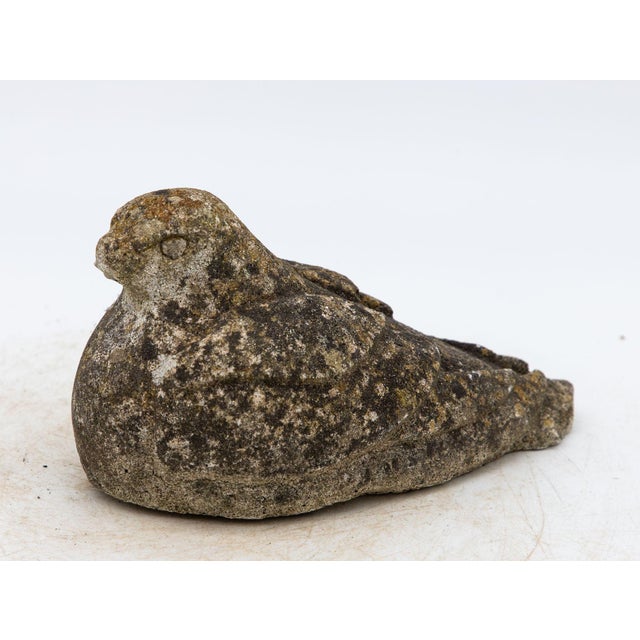 Stone Dove Garden Ornament, England 20th Century | Chairish