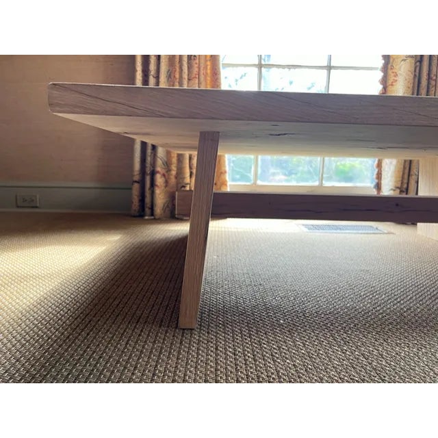 Modern White Oak Handmade Center/Coffee Table by Fortunata Design ...