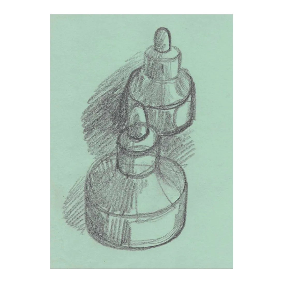 1970s James Bone Ink Bottle Still Life | Chairish