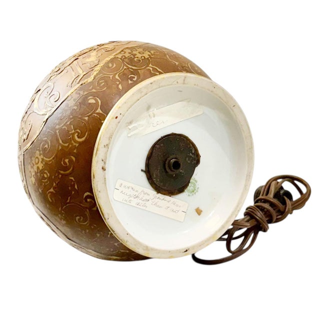 1920s Japanese Nippon Vase as a Lamp | Chairish