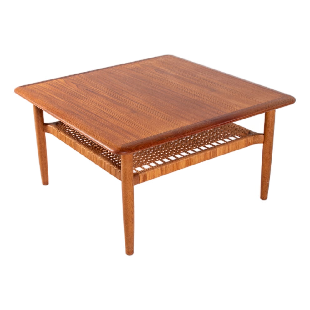 Mid-Century Square Coffee Table by Kurt Østervig for Jason Møbler ...
