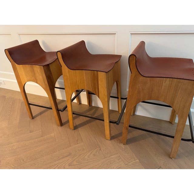 A Set of 3 Lostine Jack Counter Stools | Chairish