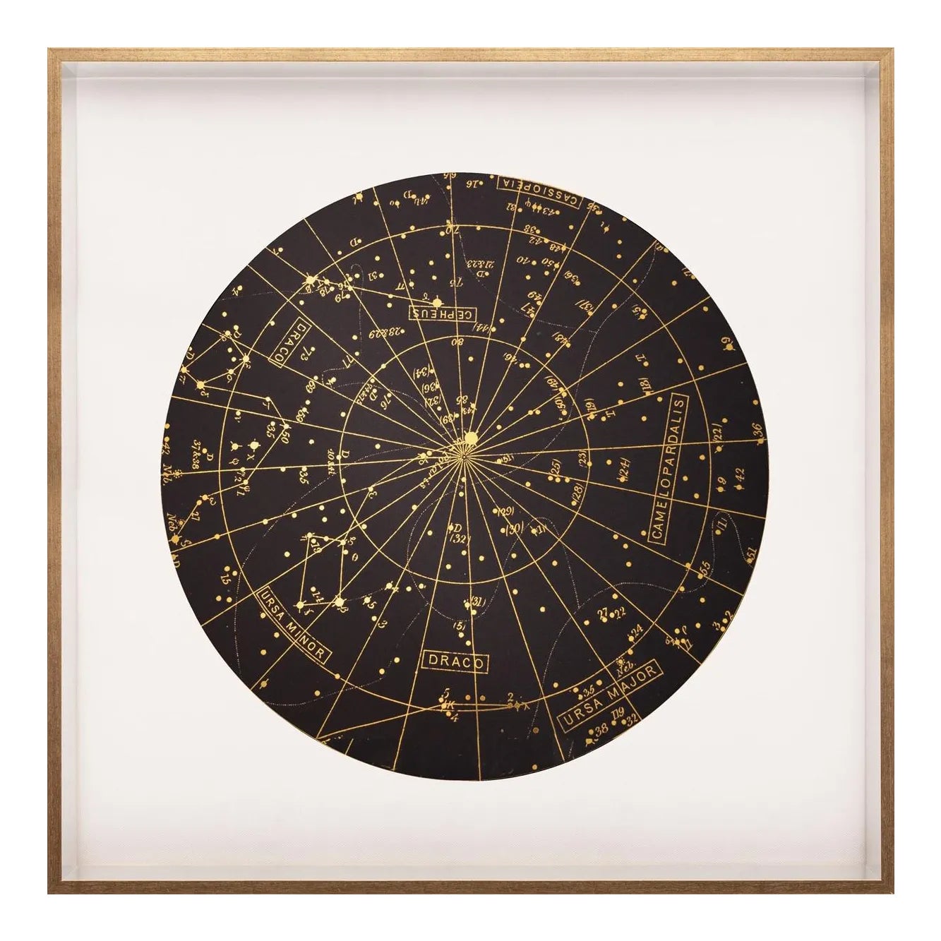 Star Map, Framed Artwork | Chairish