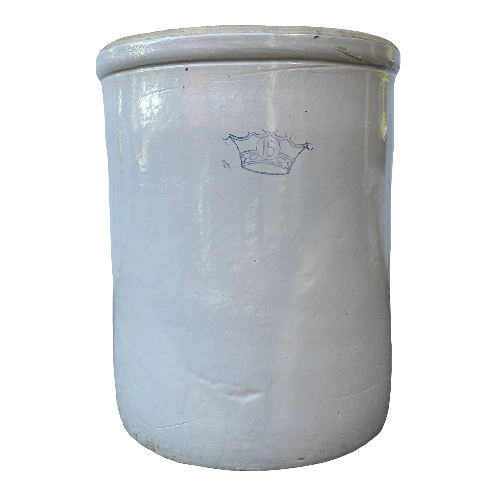 1920s Robinson Ransbottom Antique Stoneware Crock | Chairish