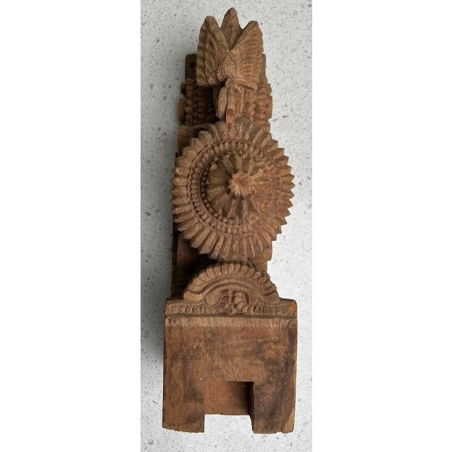 18th Century Antique Hardwood Indian Temple / Chariot Architectural ...