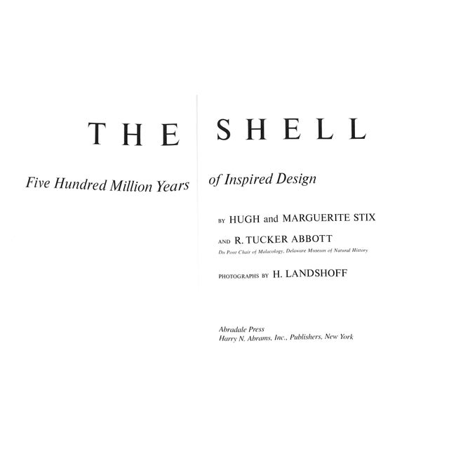 "The Shell: Five Hundred Million Years of Inspired Design" 1988 Stix ...