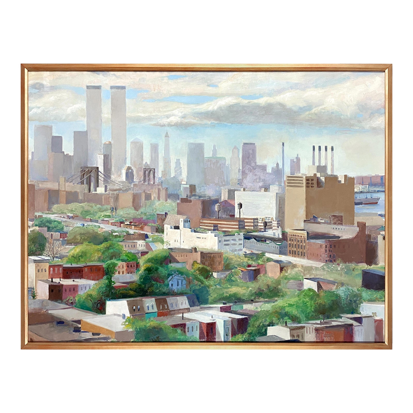 Late 20th Century Peter Colquhoun Original Realist New York City ...