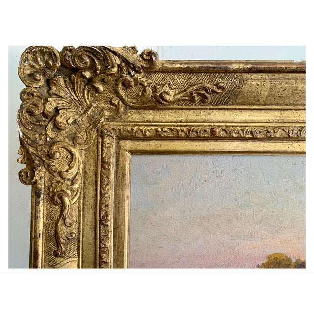 English Impressionist Early 20th Century River Landscape Painting, on ...