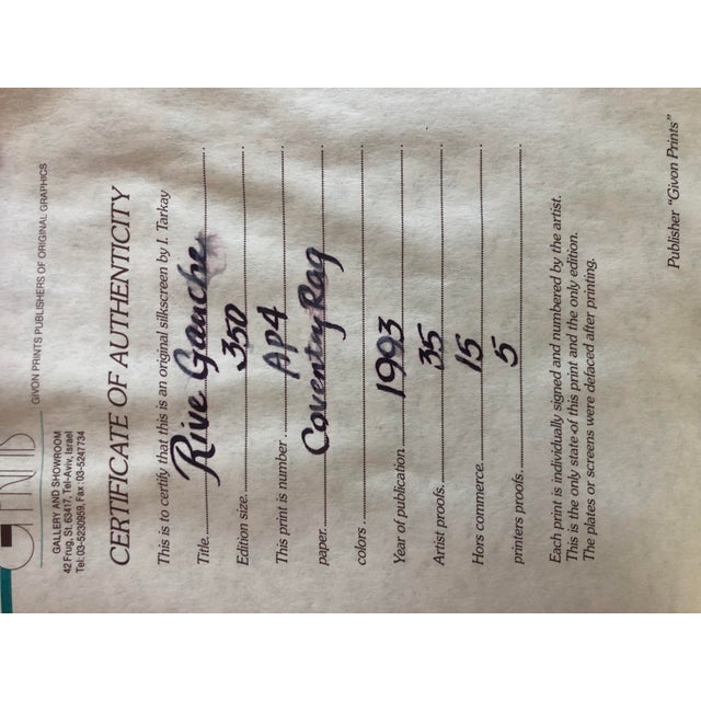 1990s James Talmadge "Bar at Malibu Pier" Limited Edition Signed and ...