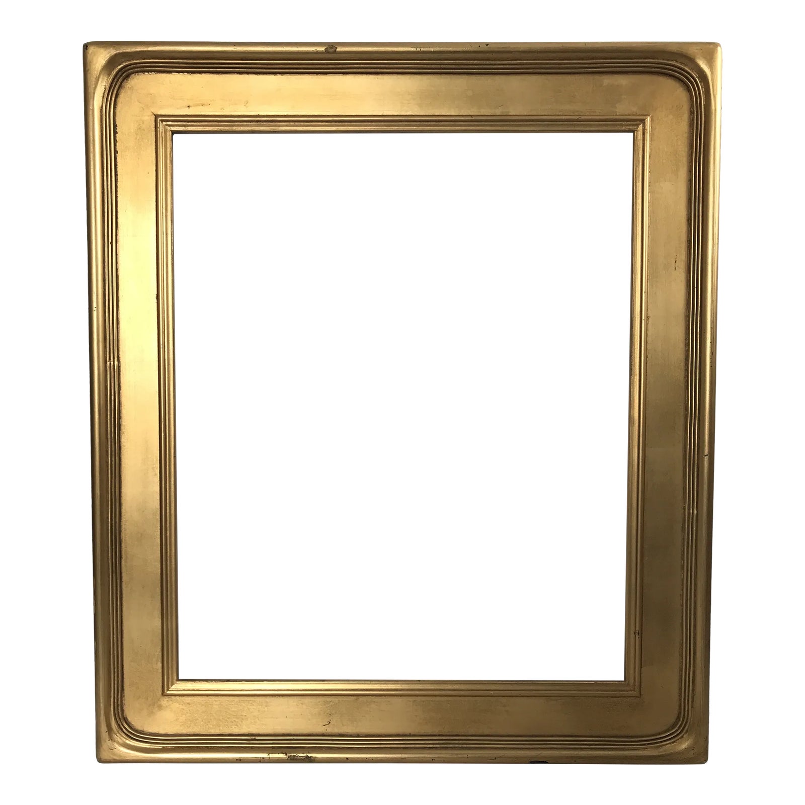 Vintage Gold Metal Leaf Frame | Chairish