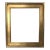 Vintage Gold Metal Leaf Frame | Chairish