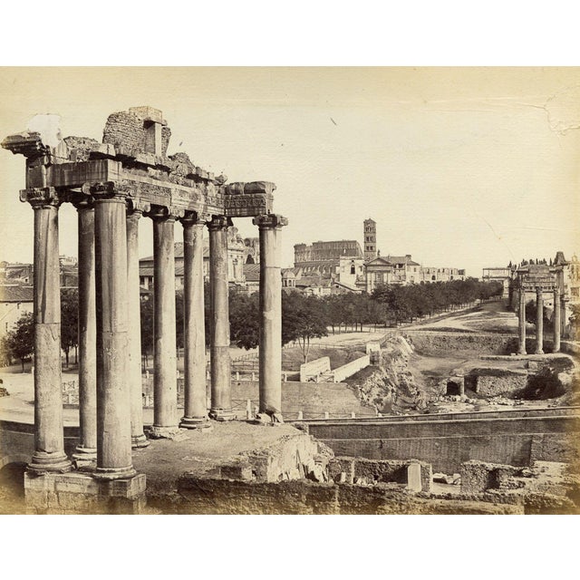 Possibly Robert Macpherson, Roman Forum, 1870, Albumen Print Photograph ...