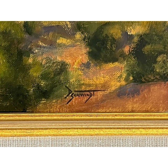 David Schwindt Passing Storm Oil Painting | Chairish
