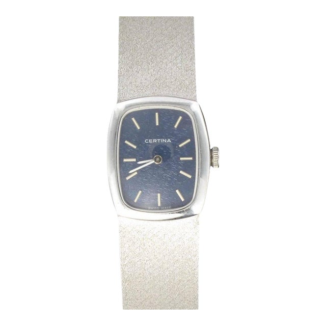 1950s Certina White Gold Women Watch | Chairish