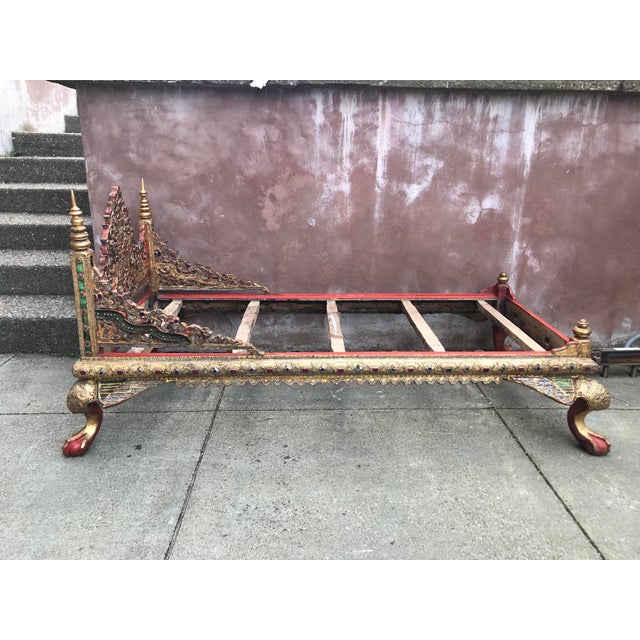 Antique Royal Thai Daybed | Chairish