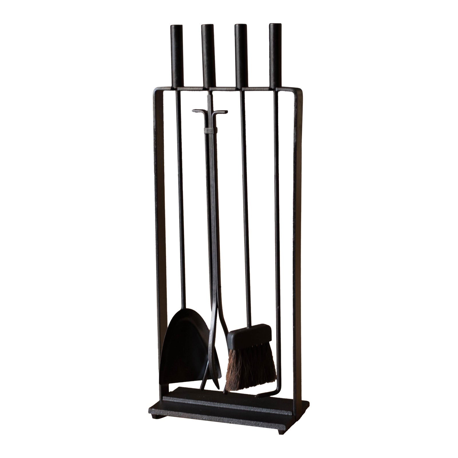 Mid Century Modern Four-Piece Fireplace Tool Set With Stand by Pilgrim ...