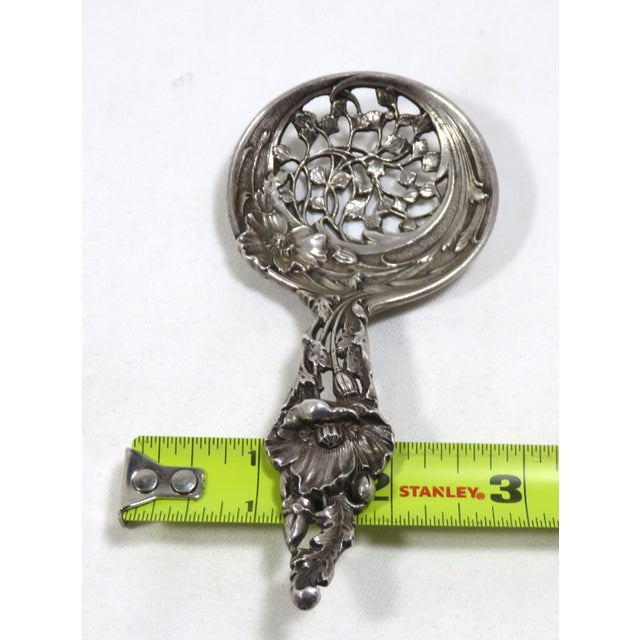 Exceptionally Nice Antique Art Nouveau Sterling Silver Nut Scoop | Chairish
