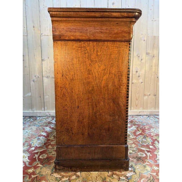 Louis Philippe Walnut Shop Counter | Chairish