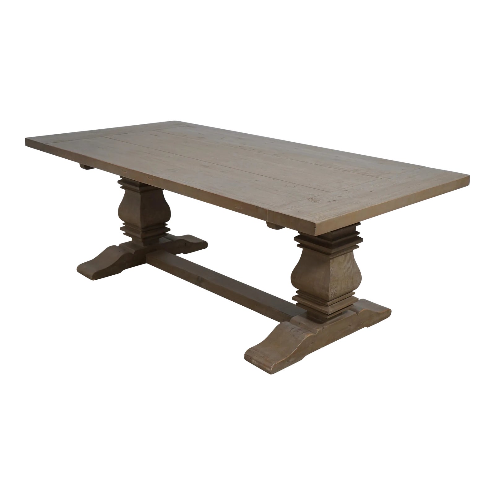 Restoration Hardware Large Farm Dining Room Table | Chairish